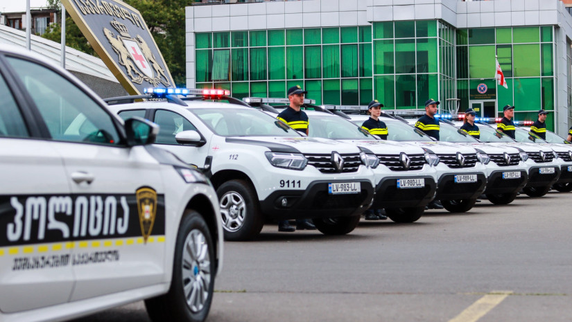 საპატრულო პოლიციის დეპარტამენტის ავტოპარკი განახლდა