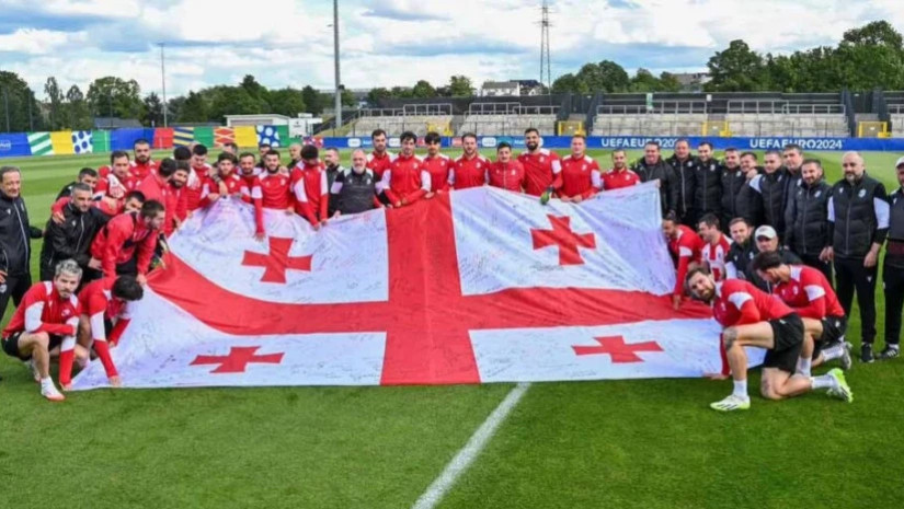 Georgian football team to play its first match against Turkey at Euro ...