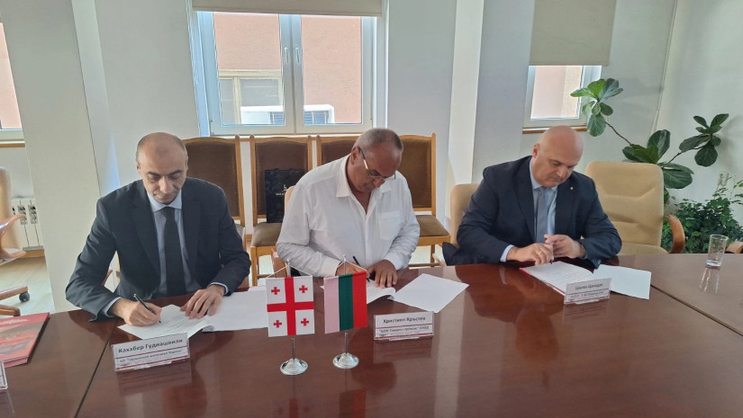 საქართველოს რკინიგზის ხელმძღვანელობამ, ქალაქ სოფიაში, ქართულ სანაოსნო ...